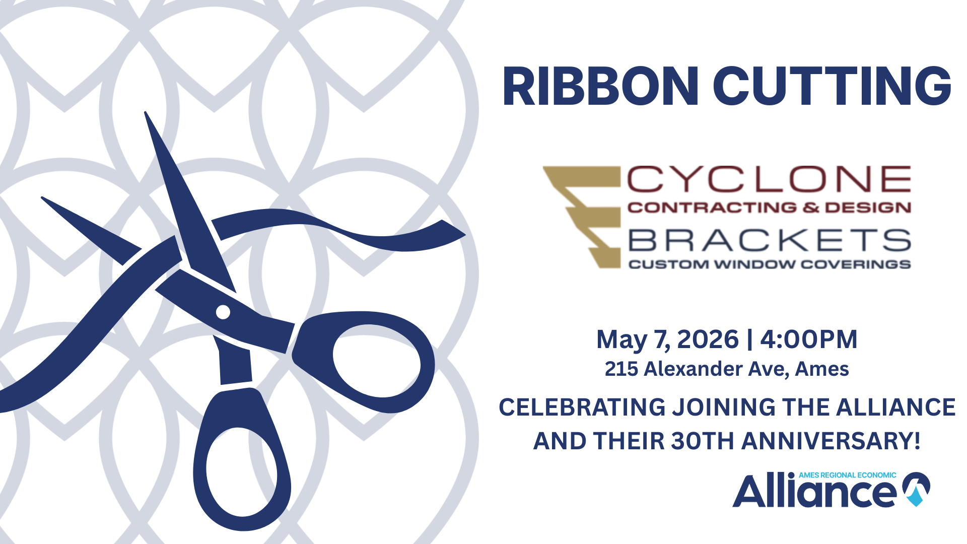 Ribbon Cutting: Cyclone Contracting & Brackets - Ames Regional Economic ...
